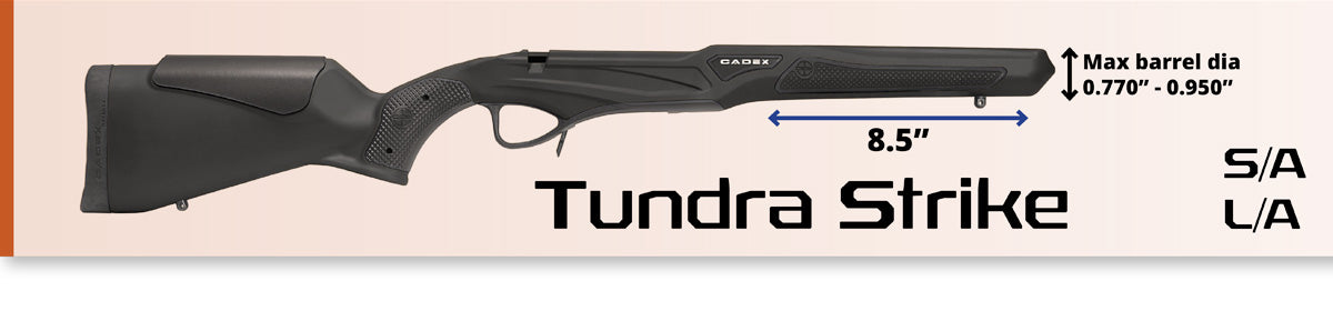 CADEX Tundra Strike (for Tikka-T3X CTR) Short Action, for Tikka CTR ...