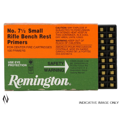 REMINGTON PRIMER 7 1/2 SMALL RIFLE BENCH REST 100PK