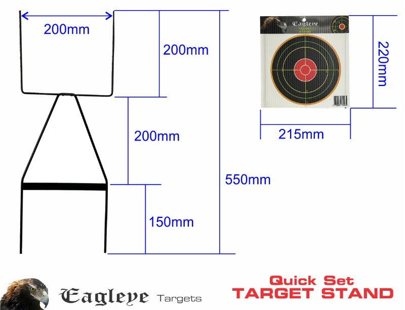 Eagleye - Quick Set Target Stand Kit | Gunforce Australia