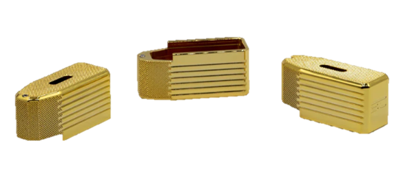 BOSS COMPONENTS .223 +5 BASEPAD GOLD ALUMINIUM