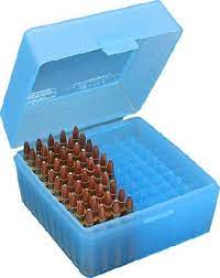 MTM 100 Round Hinged Ammo Box 17 222 M
