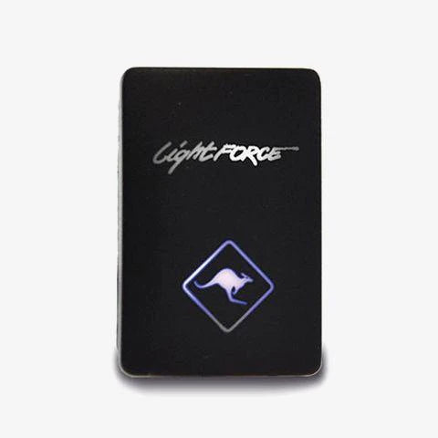 Lightforce Triton MQ On/Off 12V 3AMP Switch LF Logo