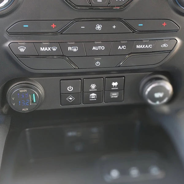 Lightforce Replacement Switch Fascia suits Ranger PX MKII + MKIII ...