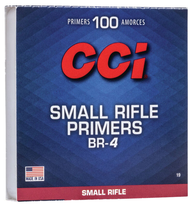 CCI PRIMER BR4 BENCHREST SMALL RIFLE • Pack 100