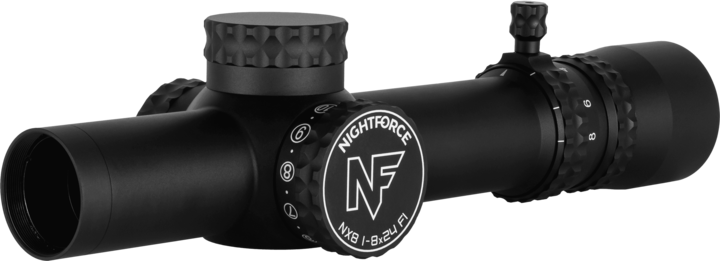 NIGHTFORCE NX8 1-8X24MM F1-CAP E/W-.2MR-PTL-FC-DMX